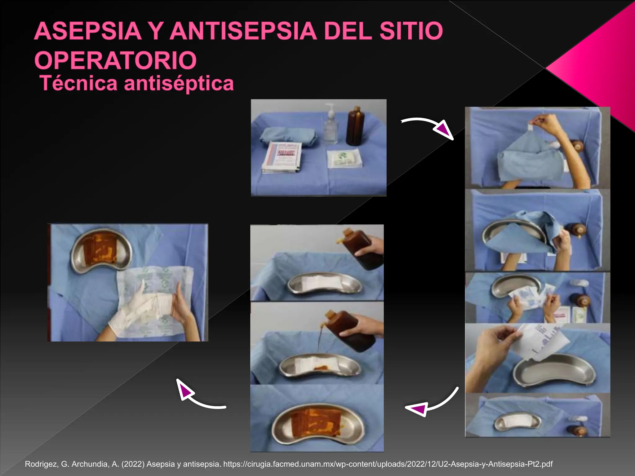 Asepsia y Antisepsia. Tecnicas asepsia en el campo quirúrgico | PPTX ...