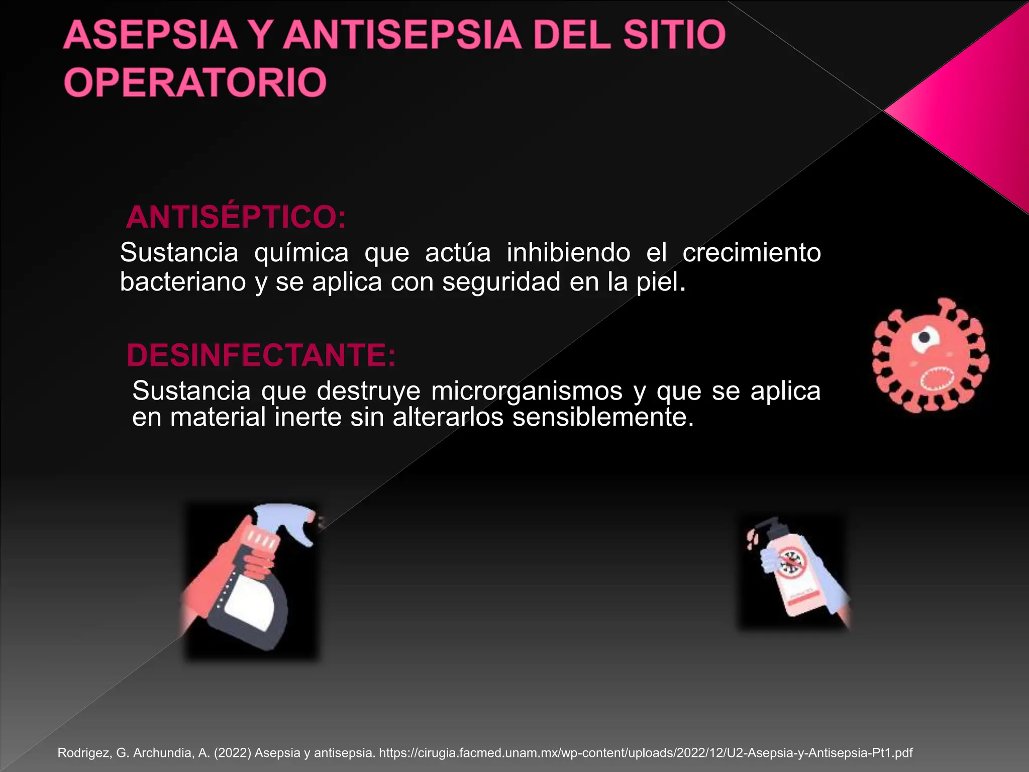 Asepsia y Antisepsia. Tecnicas asepsia en el campo quirúrgico | PPTX ...