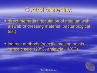 Asepsis | PPT