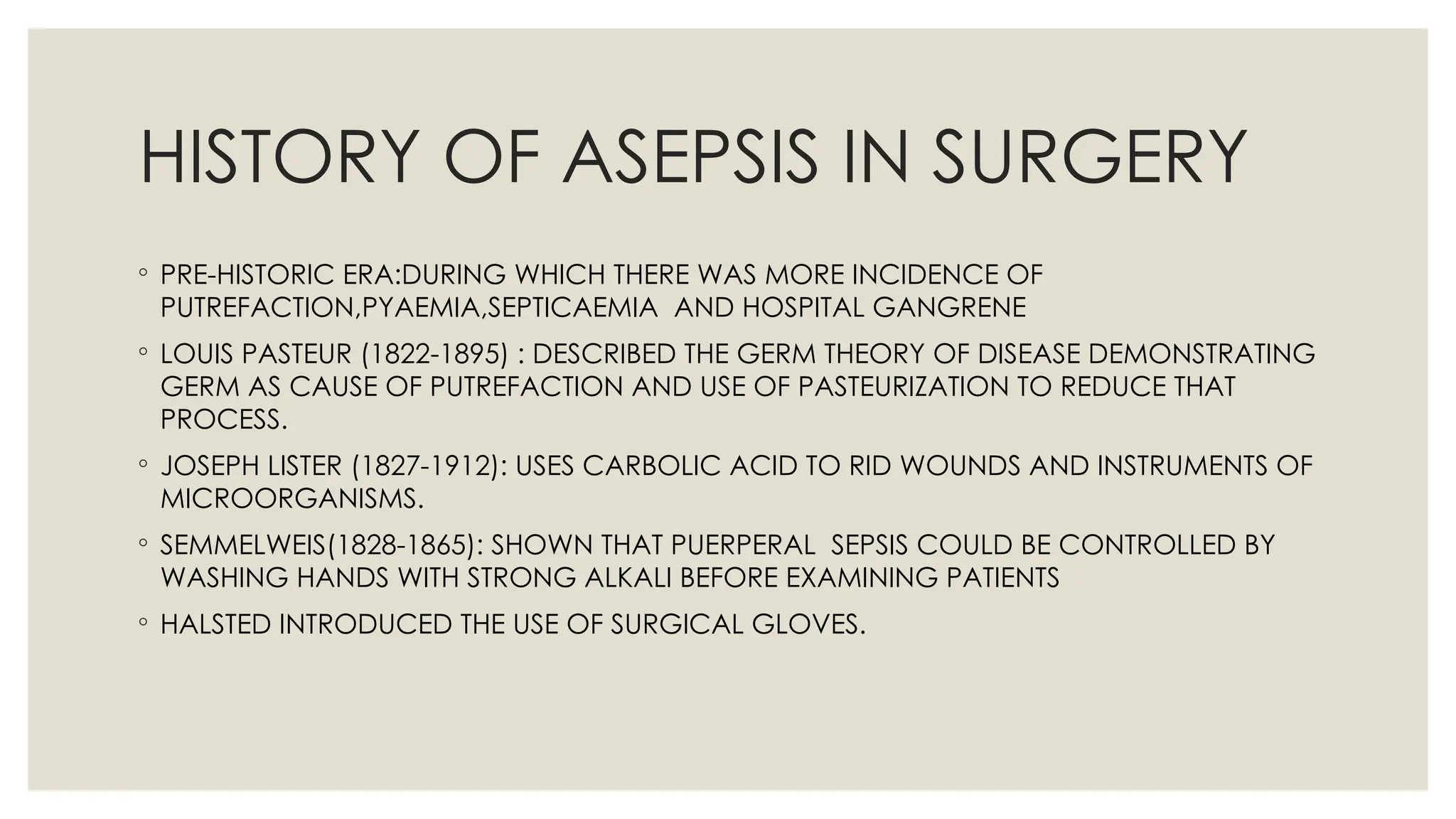 ASEPSIS AND ANTISEPSIS IN SURGERY.pptxpd | PPT