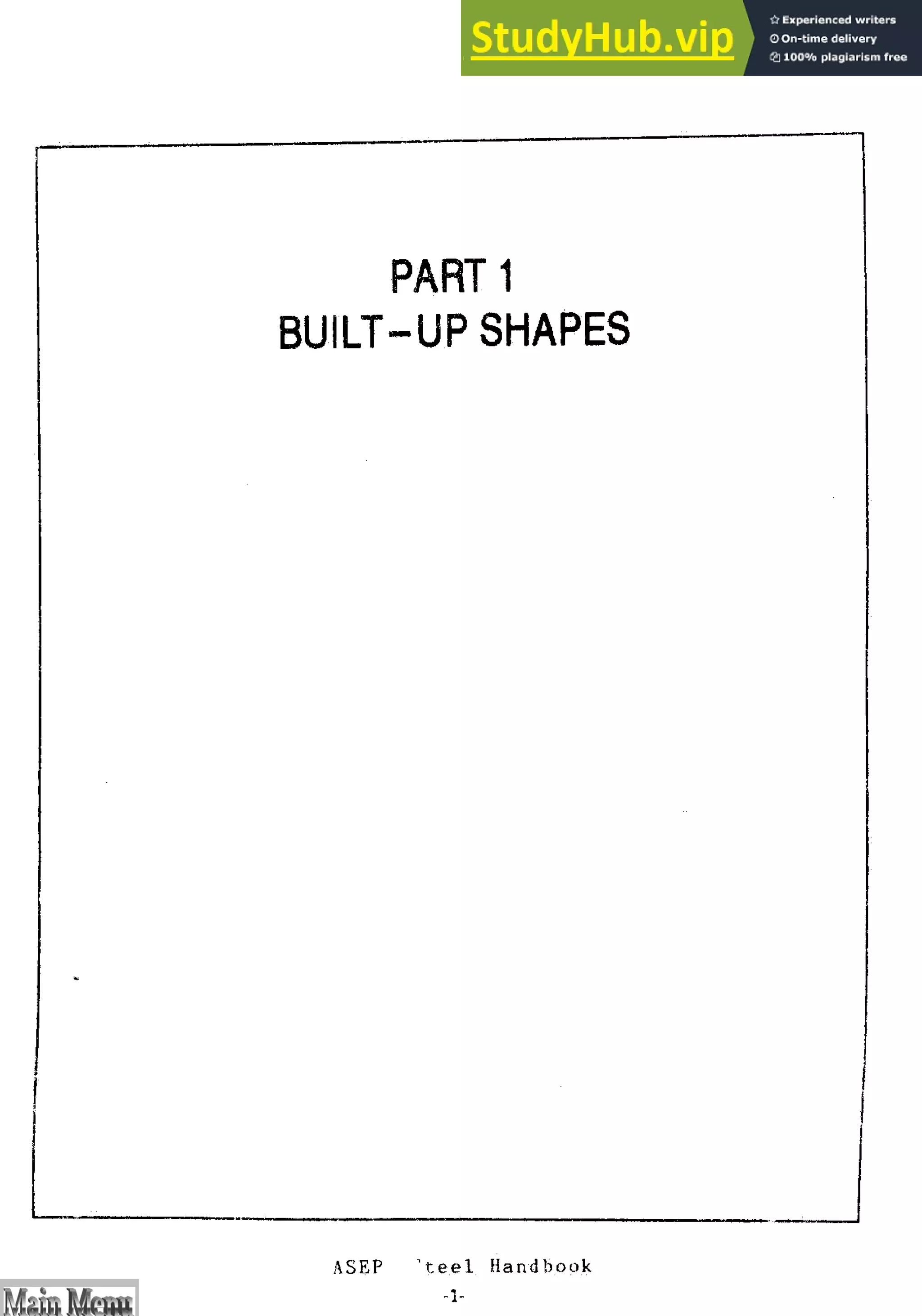 ASEP Steel Handbook | PDF