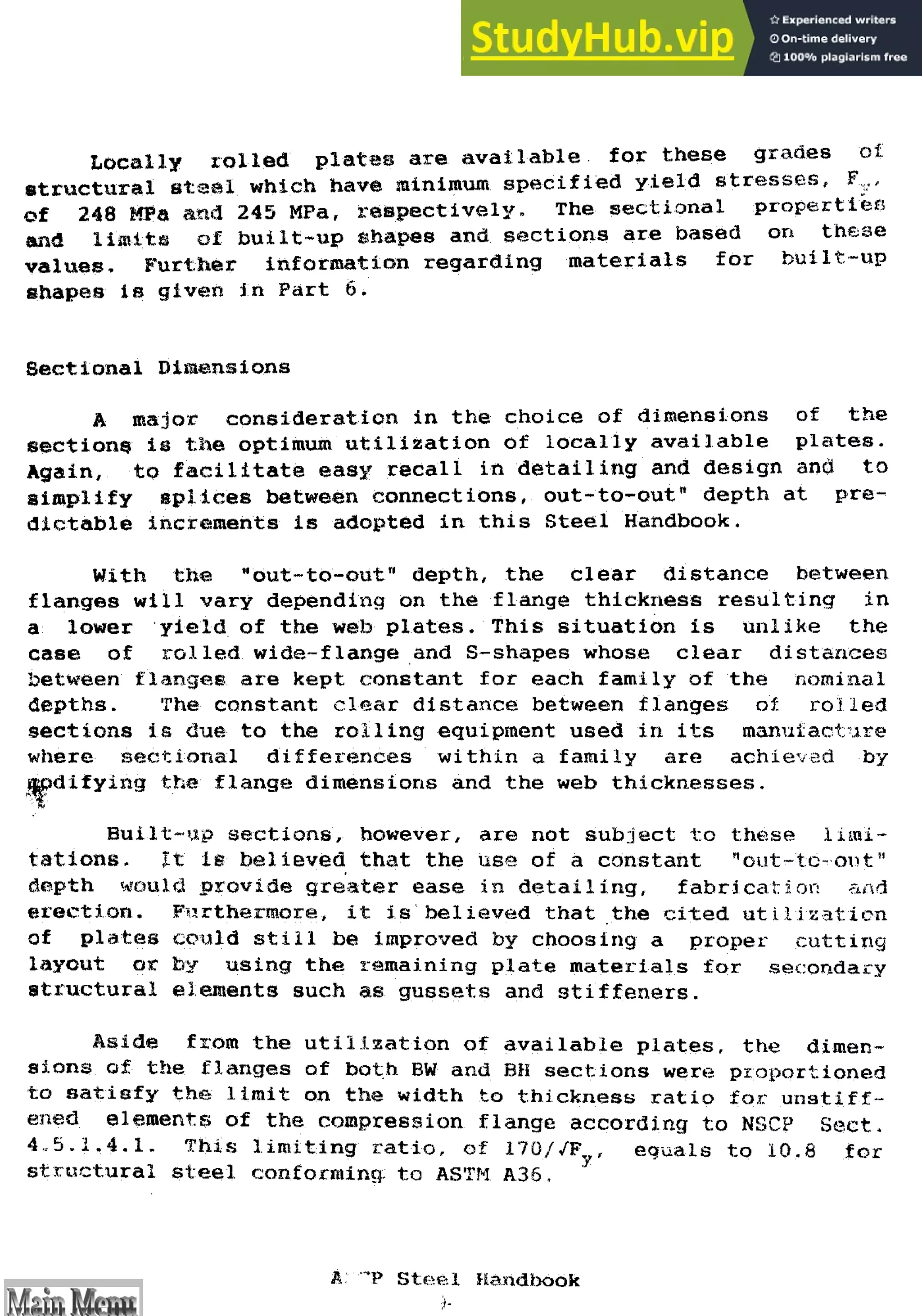 ASEP Steel Handbook | PDF