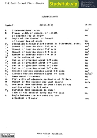 ASEP Steel Handbook | PDF