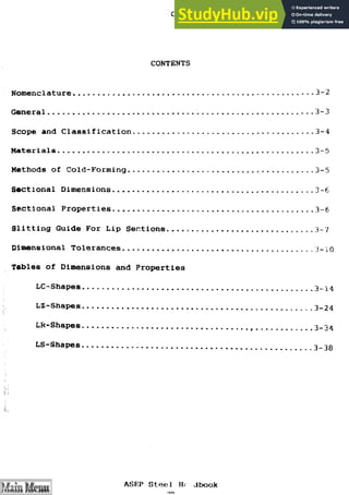 ASEP Steel Handbook | PDF