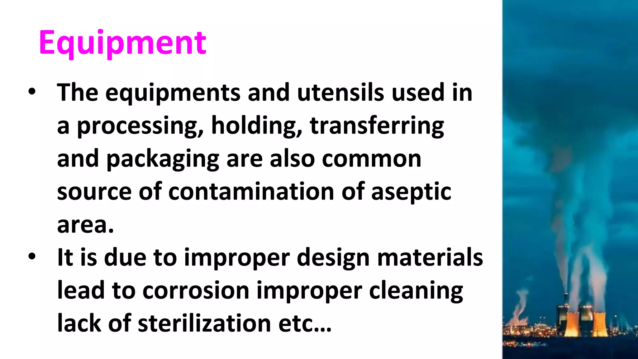 Aseptic area Unit 4 B pharm microbiology | PPTX