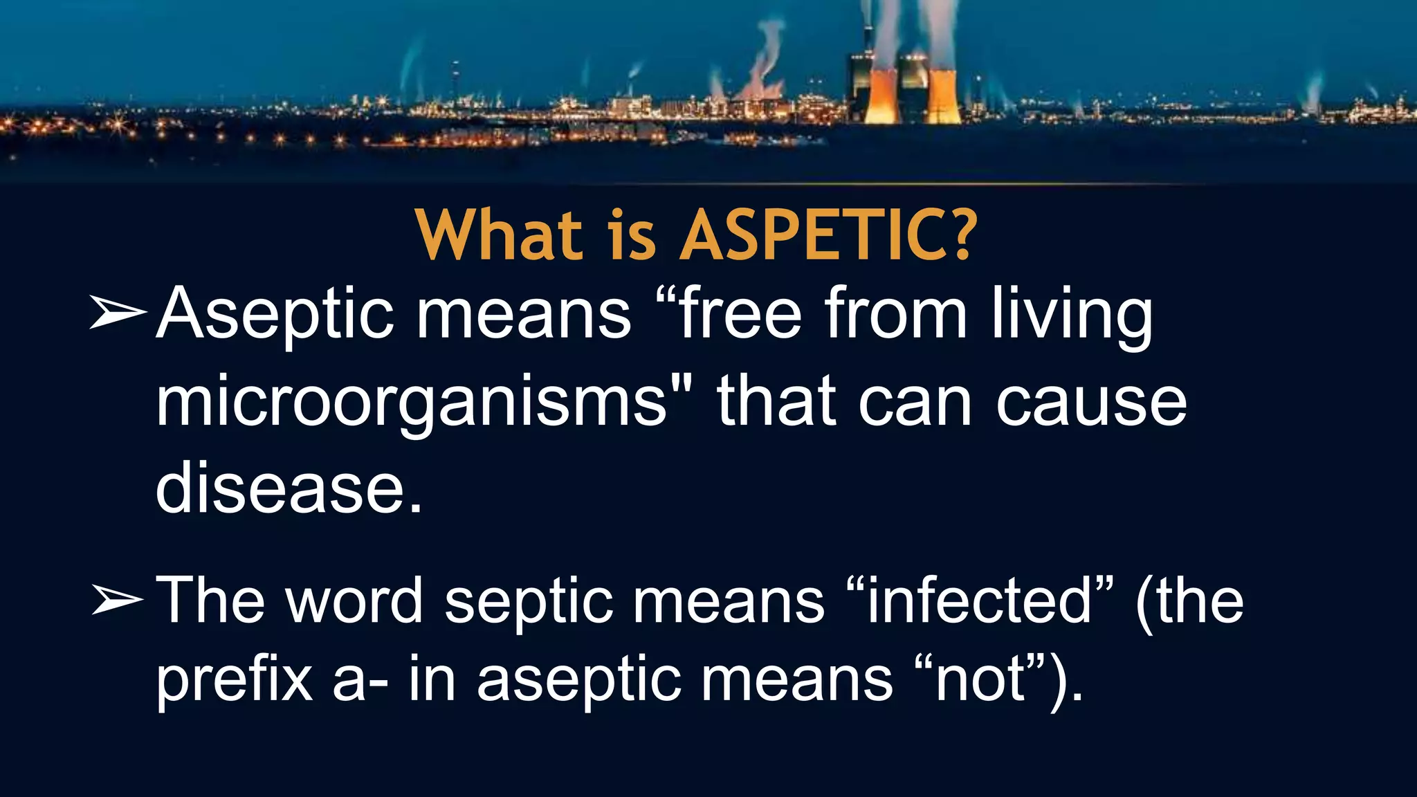 Aseptic area Unit 4 B pharm microbiology | PPTX