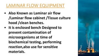 Aseptic area Unit 4 B pharm microbiology | PPTX