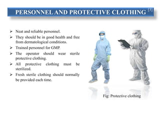 Aseptic area | PPTX