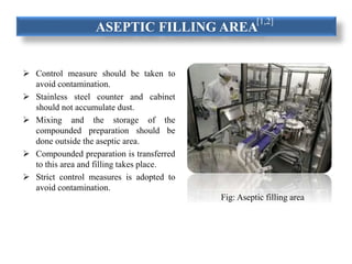 Aseptic area | PPTX