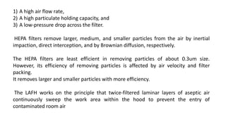 Role and importance of asceptic area for microorganisms transferASEPTIC AREA .pptx