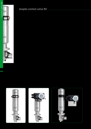 Aseptic double chamber valve | PDF