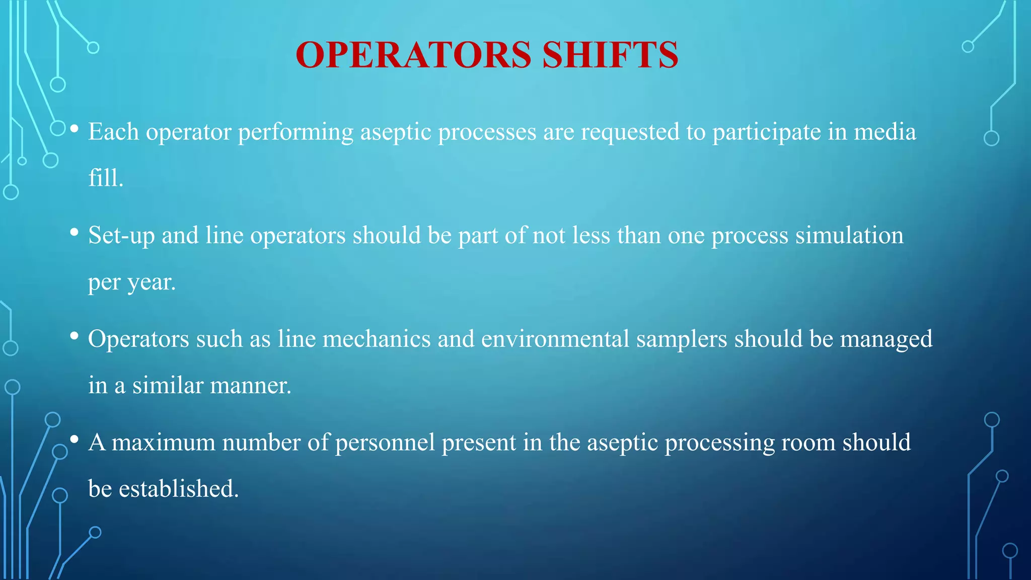 Aseptic filling | PPTX