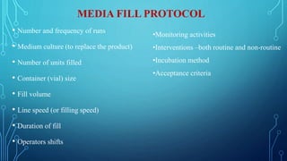 Aseptic filling | PPTX