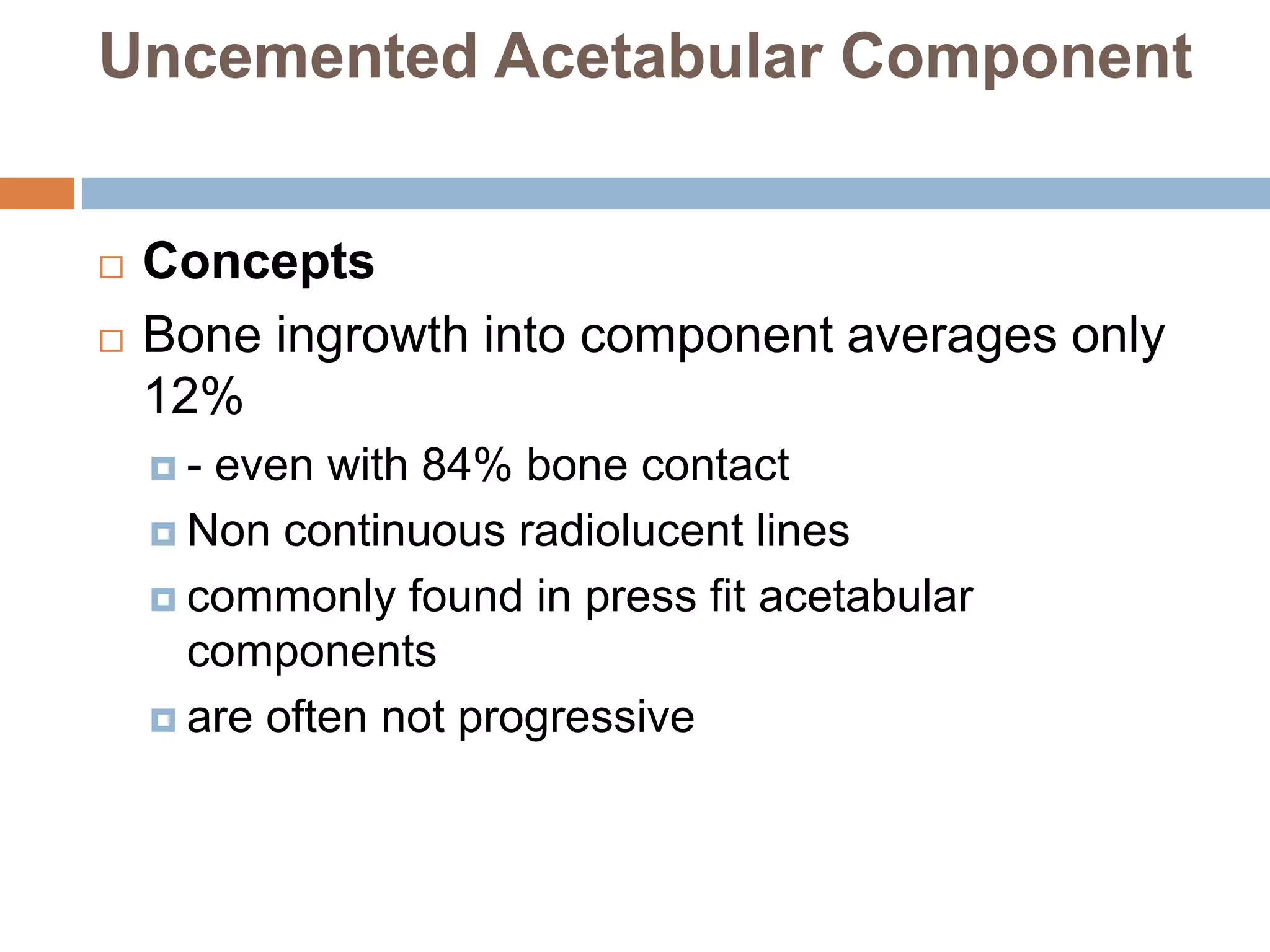 Aseptic loosening total hip arthroplasty | PPTX