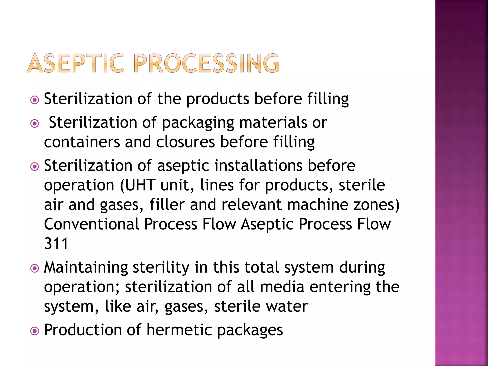 Aseptic package | PDF