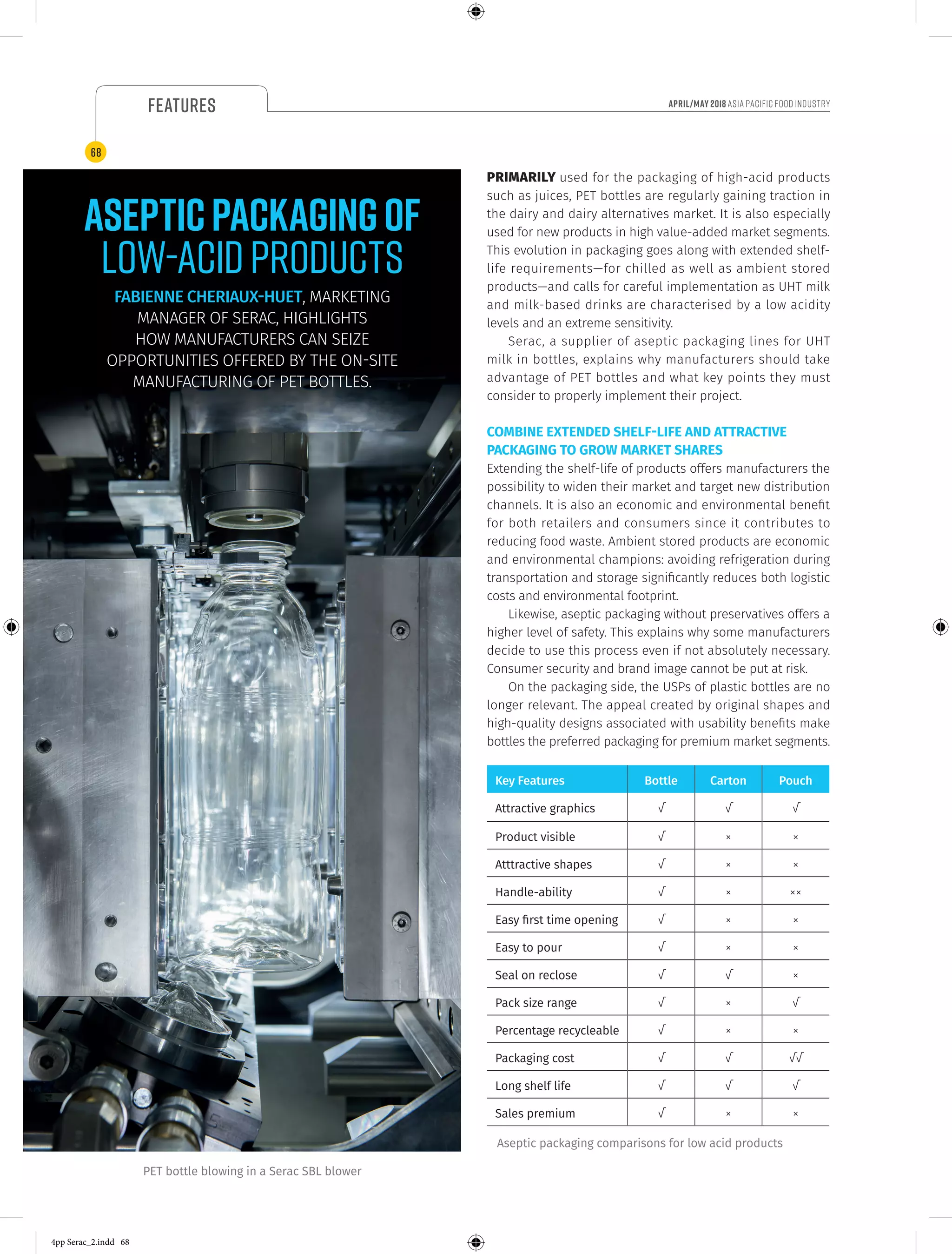 Aseptic packaging low_acid_products_apfi | PDF