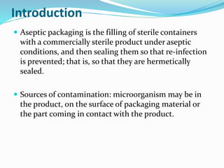 Aseptic Packaging | PDF
