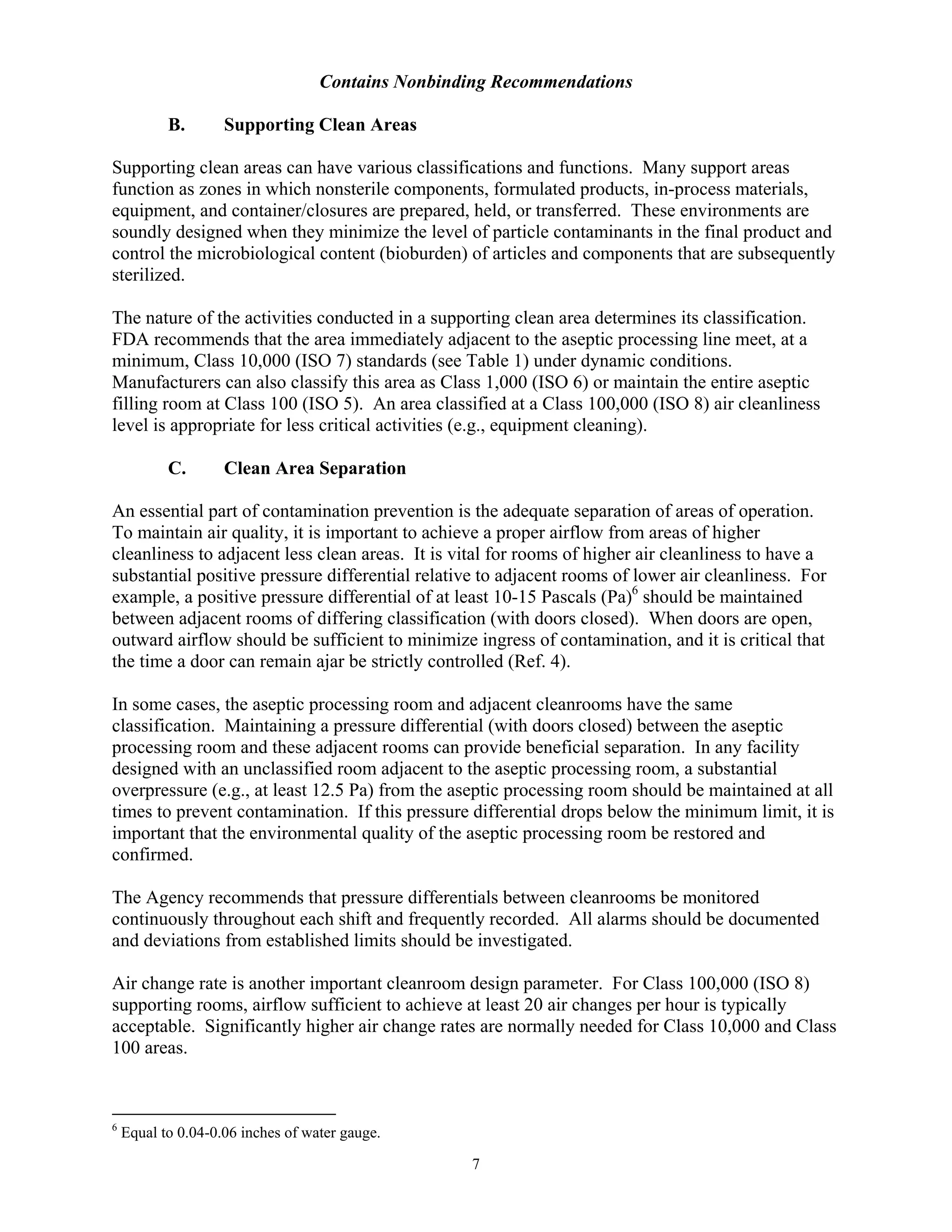 Aseptic Processing Us Fda Pdf 7092