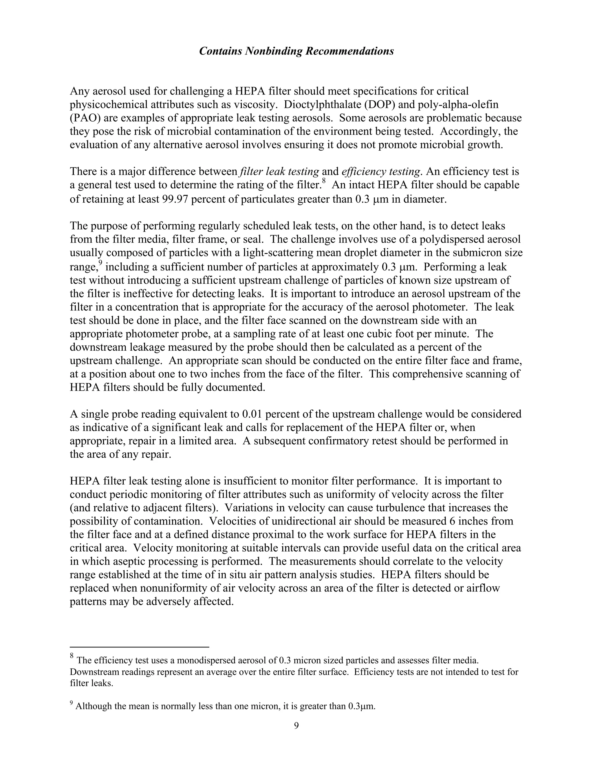 Aseptic processing us fda | PDF