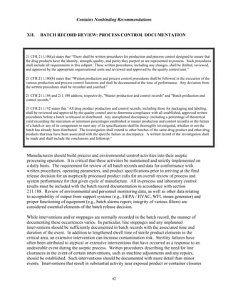 Aseptic processing us fda | PDF