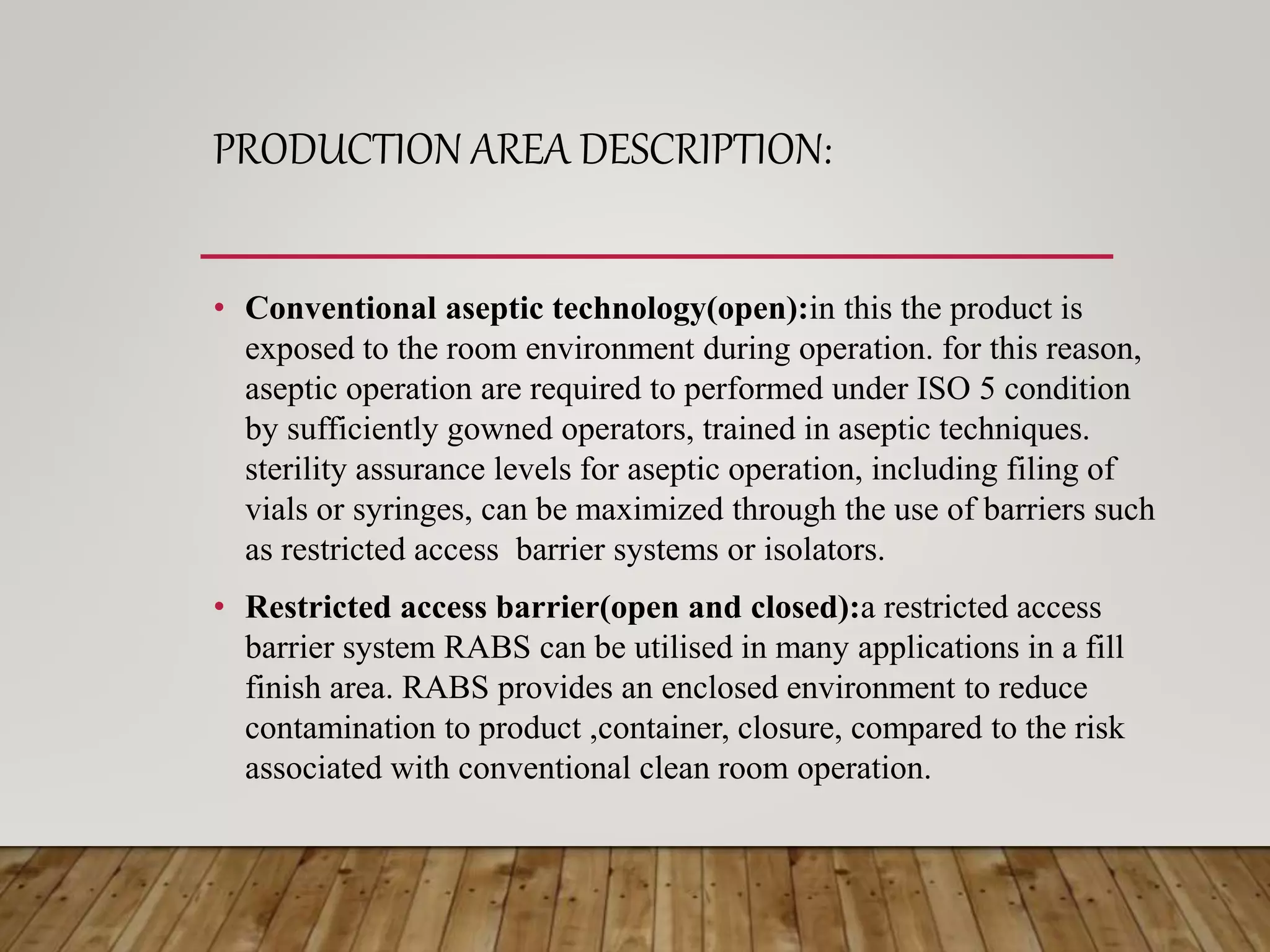 Aseptic process tech & advanced sterile product mfg rashmi nasare | PPTX
