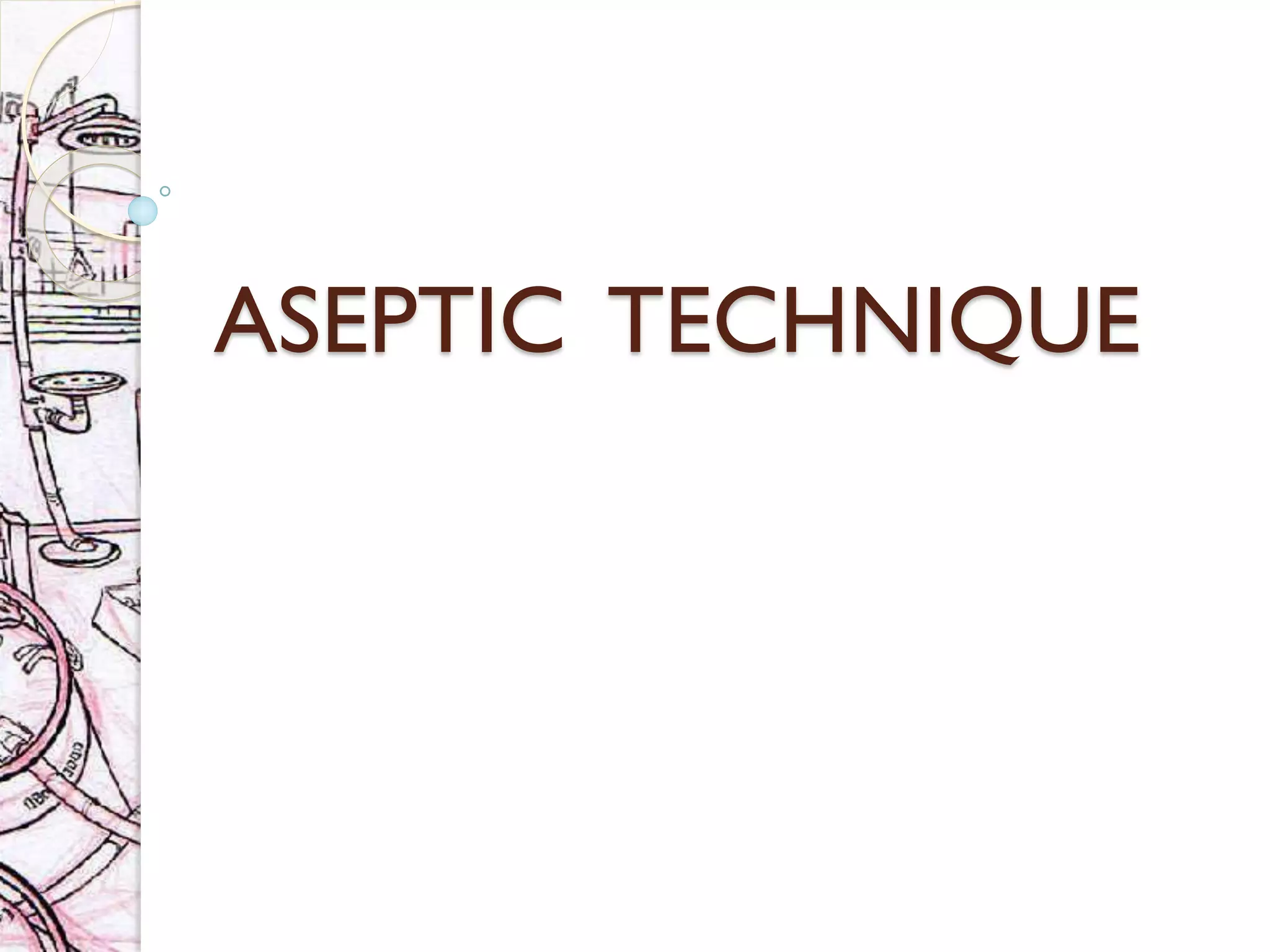 Aseptic Technique | PDF