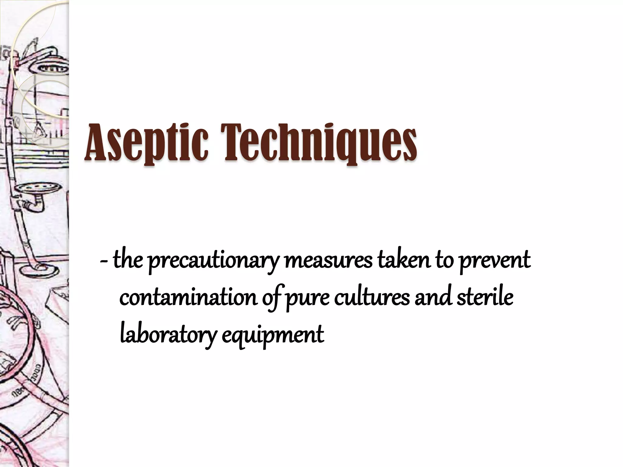 Aseptic Technique | PDF