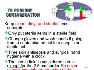principles of Aseptic | PPT