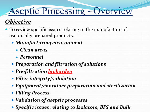 Design of An Aseptic Area and Clean Area Classification | PPTX | Home ...