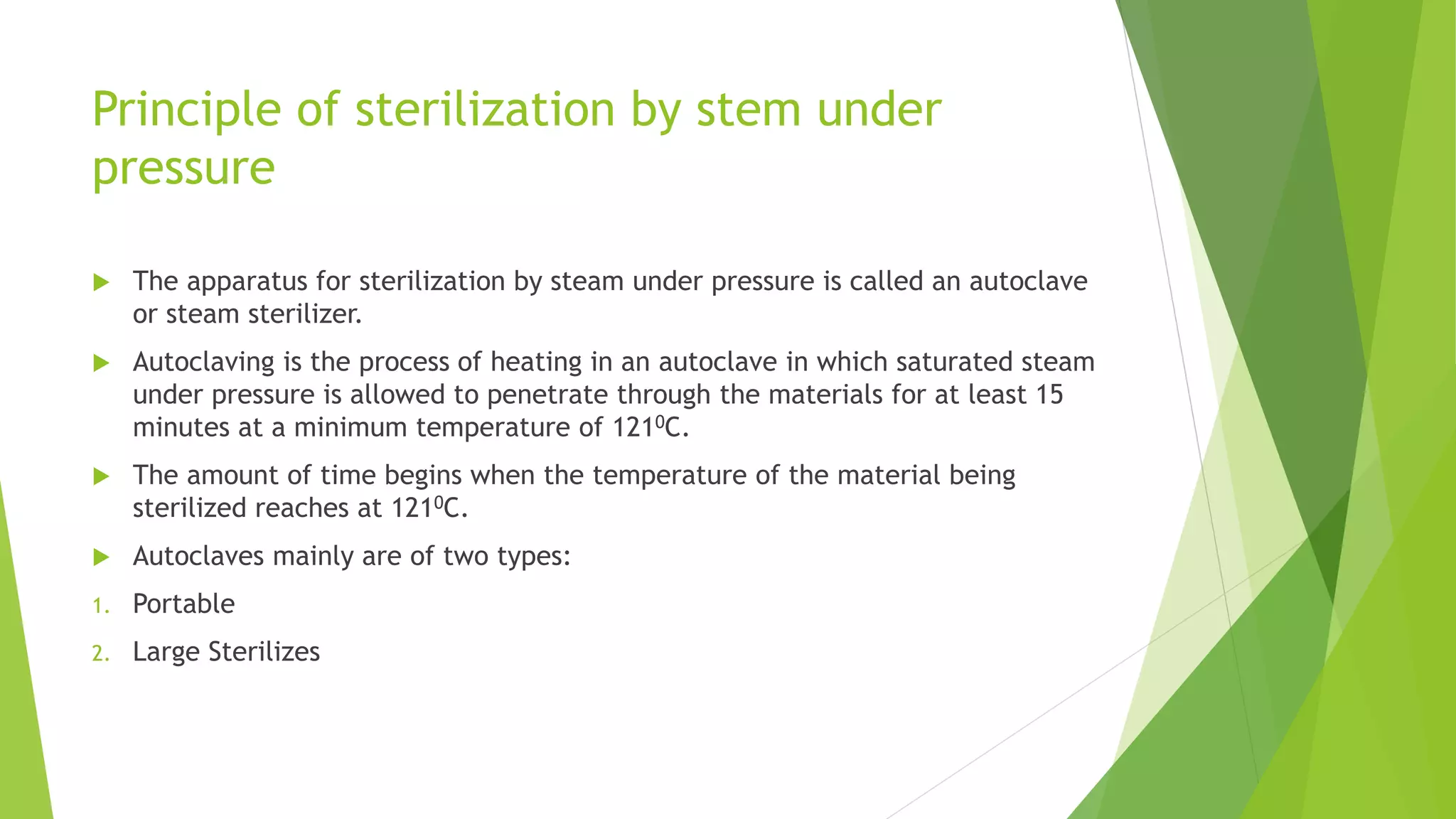 Sterilization of Aseptic techniques | PPTX