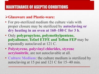 Aseptic techniques | PPTX