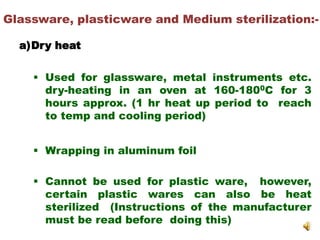 Aseptic techniques in plant tissue culture | PPT