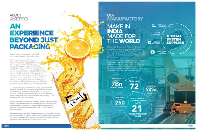 ASEPTO | Liquid Cartons for Aseptic Packaging | PPT