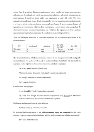 Aserciones direccionales y verbos copulativos | PDF