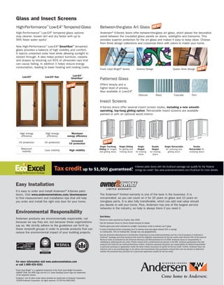 A series patiodoor_br | PDF
