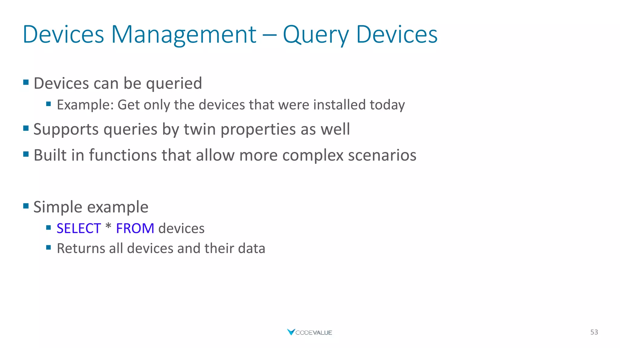 A serverless IoT story from design to production and monitoring | PPTX | Cloud Computing | Internet