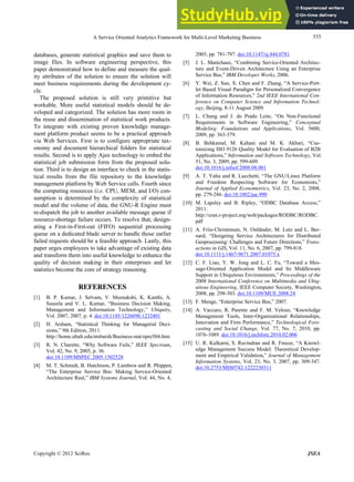 A Service Oriented Analytics Framework For Multi-Level Marketing Business | PDF