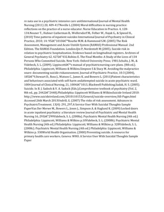 A Service User With Suicidal Thoughts Sample Paper.docx