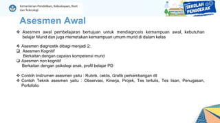Asesmen Awal dan Pembelajaran Berdiferensiasi.pptx