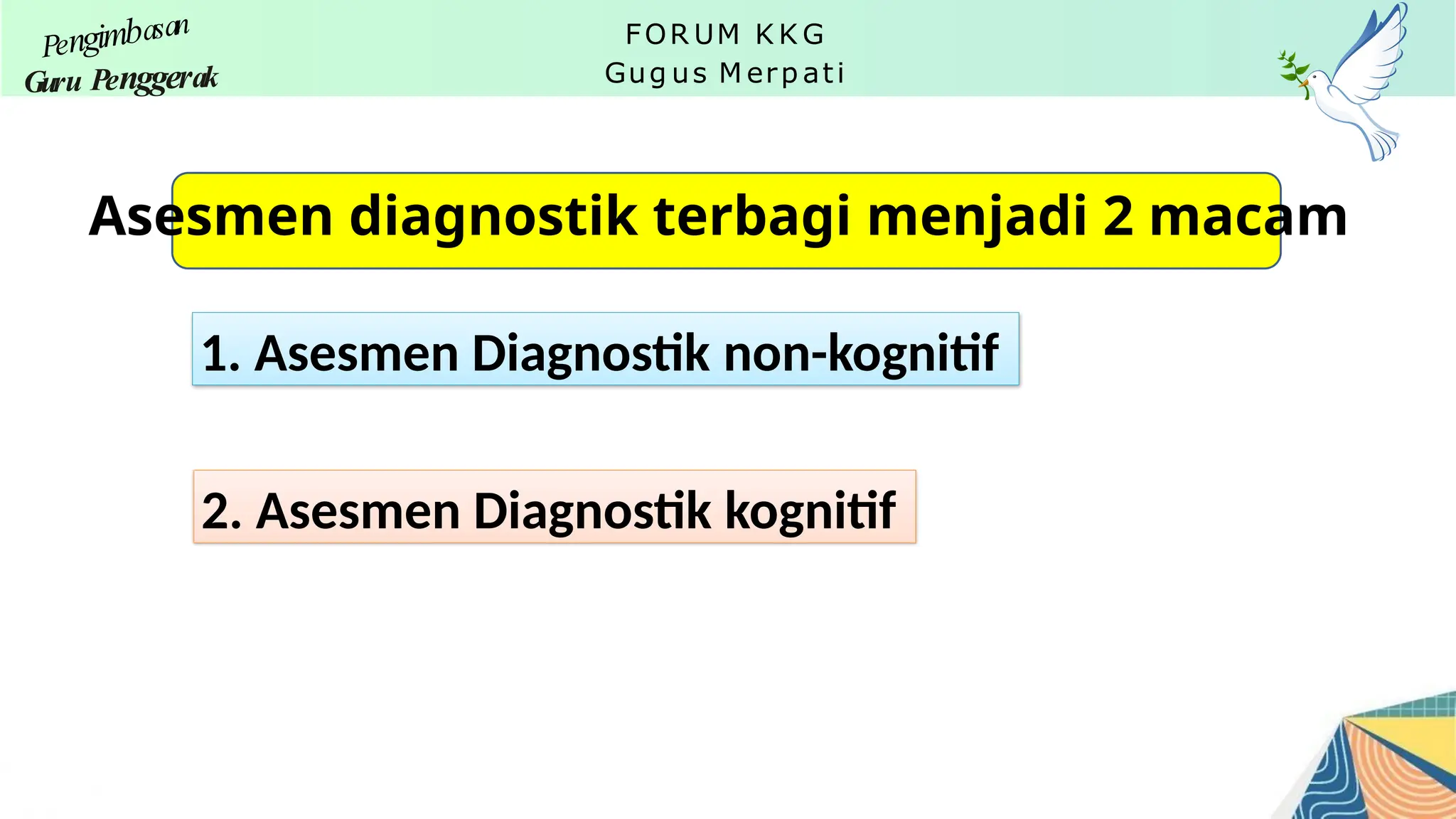 Asesmen Diagnostik Dasar pengetahuan siswapptx | PPTX