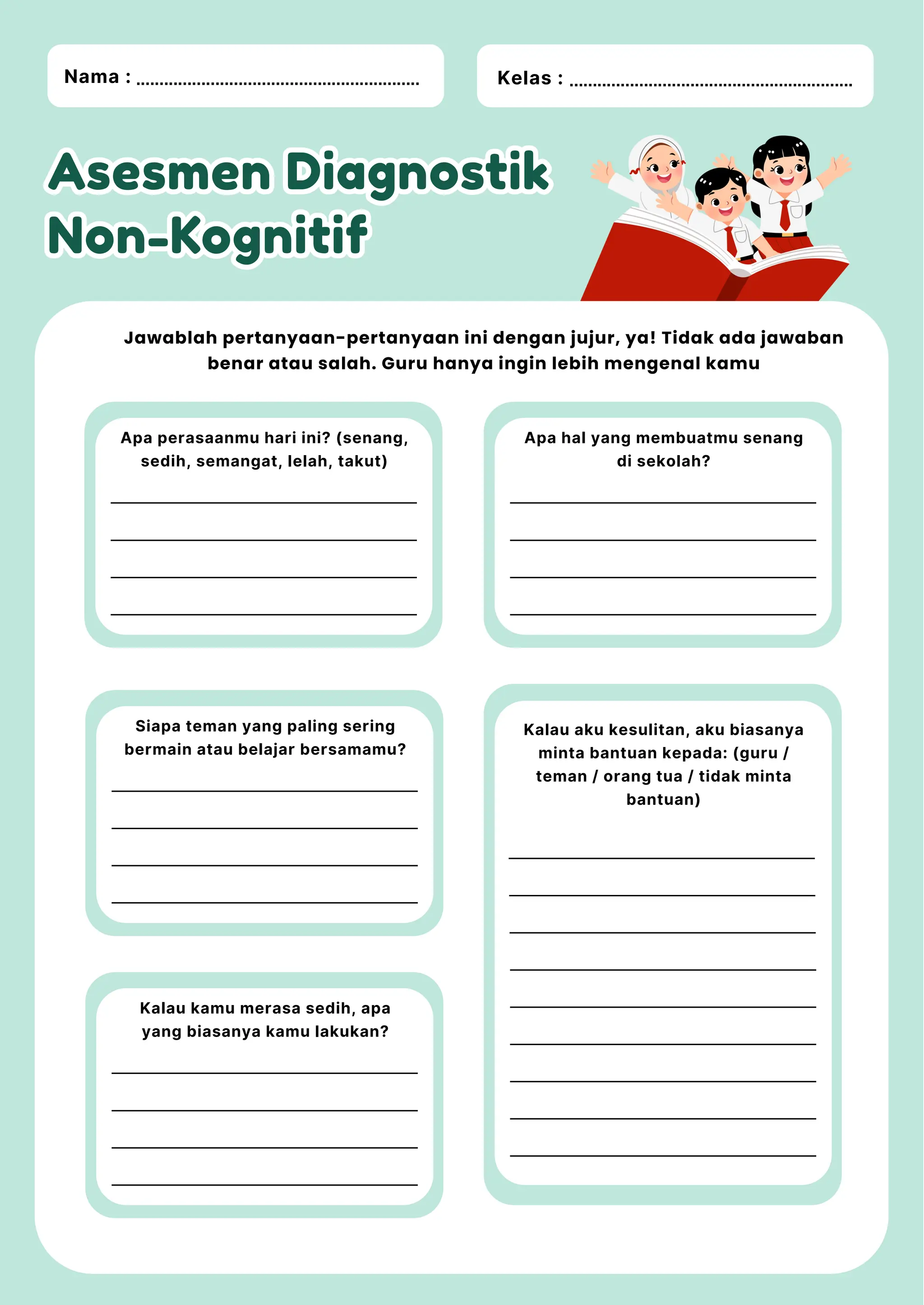 Asesmen Diagnostik Non-Kognitif Lembar Kerja Hijau dan Putih Gaya Ilustratif.pdf
