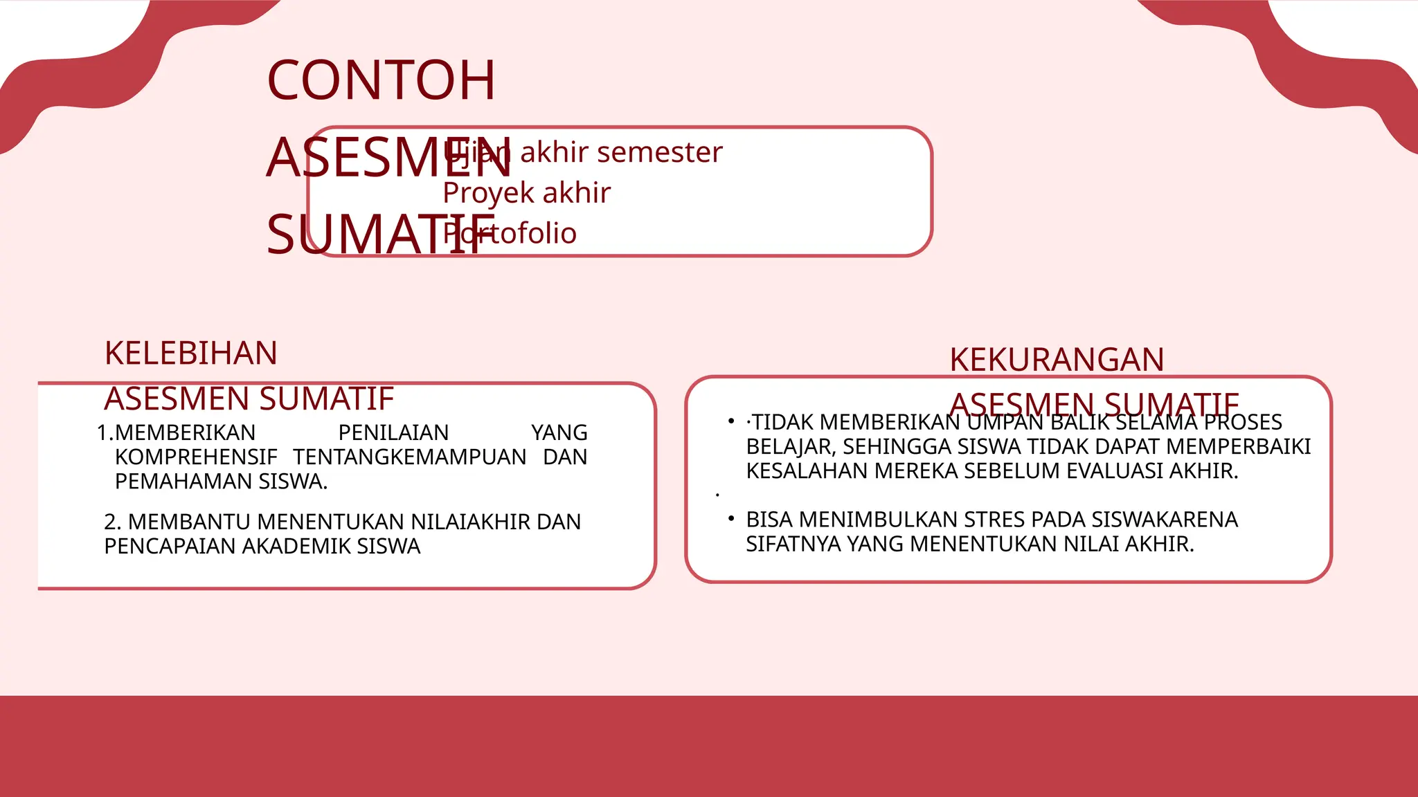asesmen, evaluasi pembelajaran matematika dan jenis-jenis asesmen1.pptx