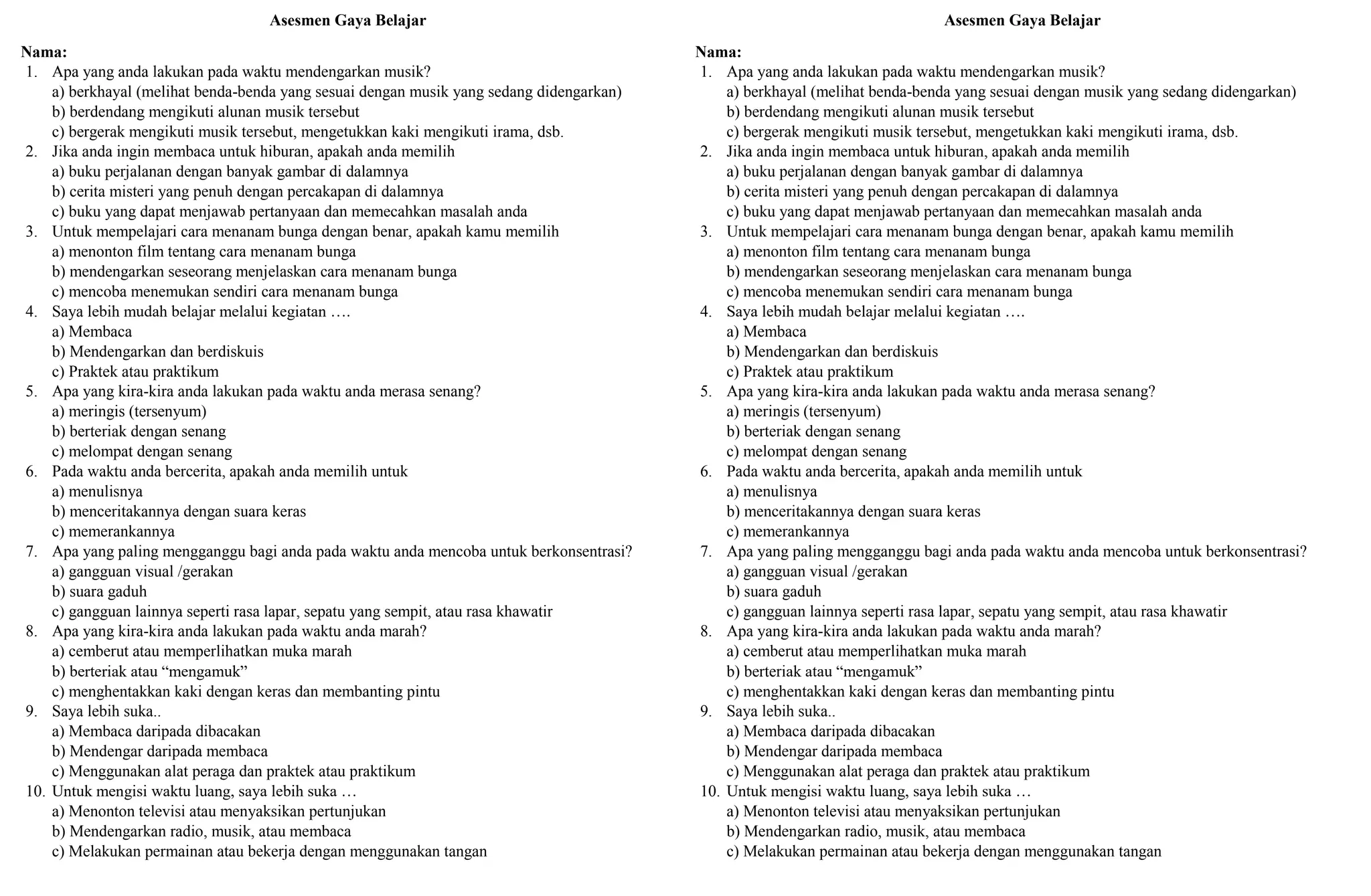 Asesmen Gaya Belajar.docx