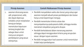 materi lengkap asesmen kurikulum merdeka | PPTX