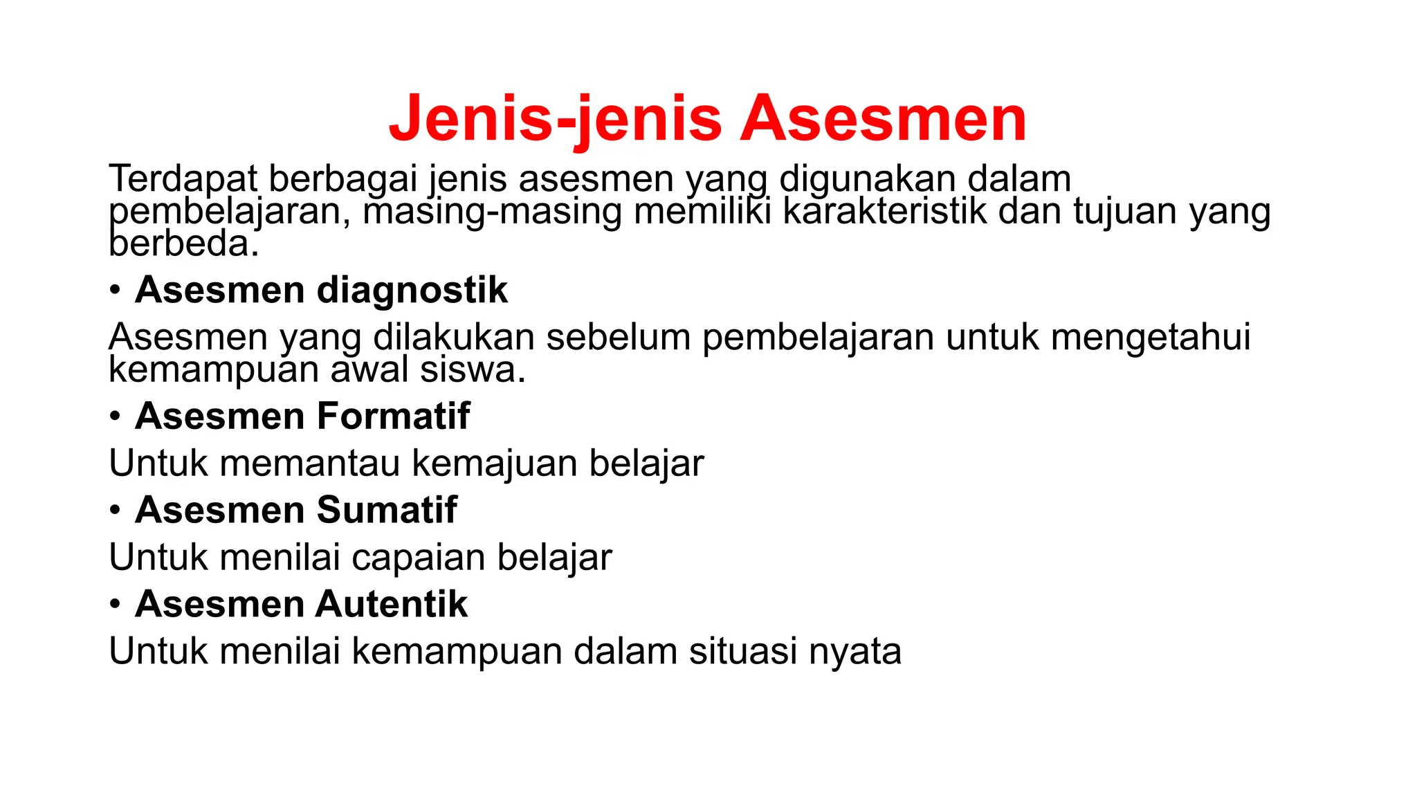 Asesmen Pembelajaran (paradigam baru dalam kurikulum merdeka).pptx