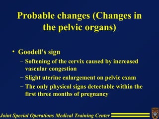 Assessment of Intrauterine Pregnancy--Presumptive changes.PPT