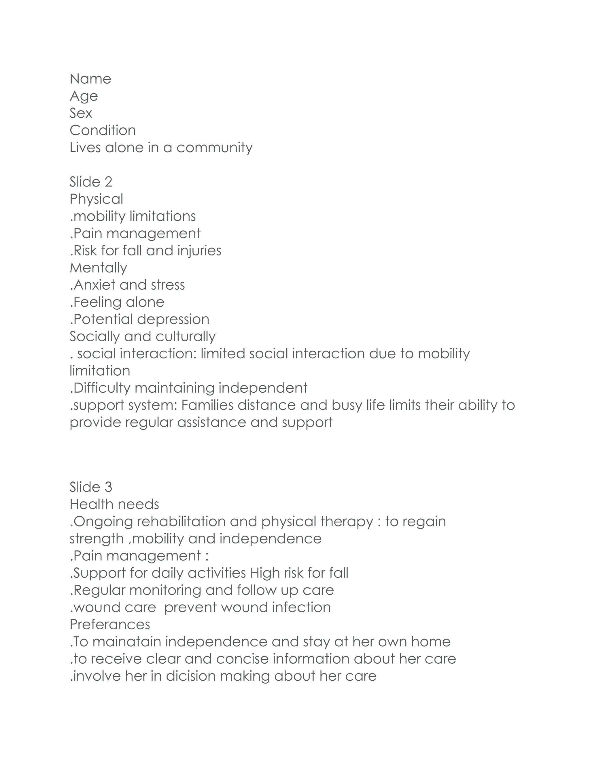 Clinical decision support systems for a vulnerable patient | DOCX