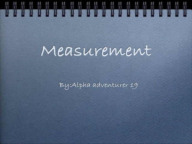 Asessment mesurement | PPT