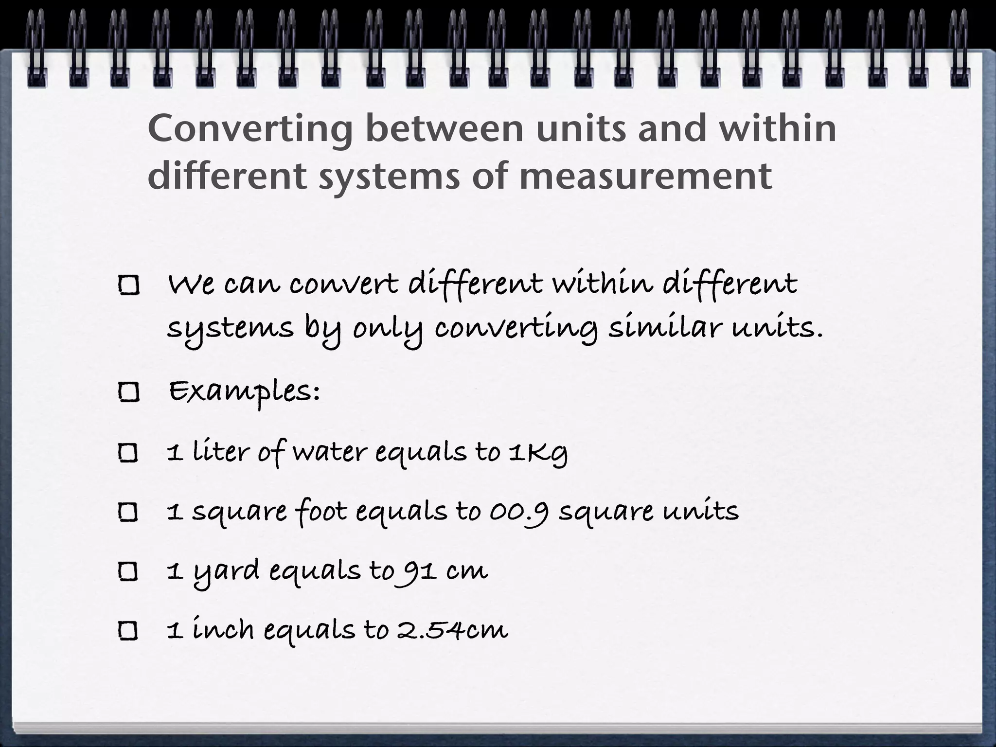 Assessment measurement | KEY