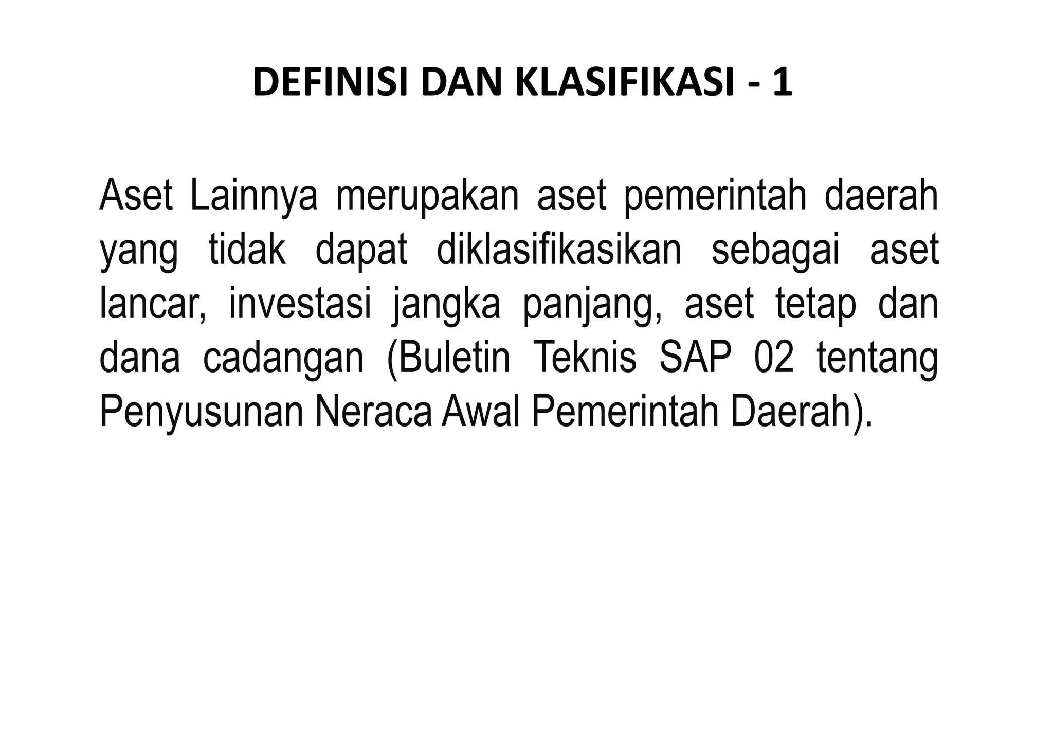 Akuntansi Aset lainnya - PEMDA | PDF